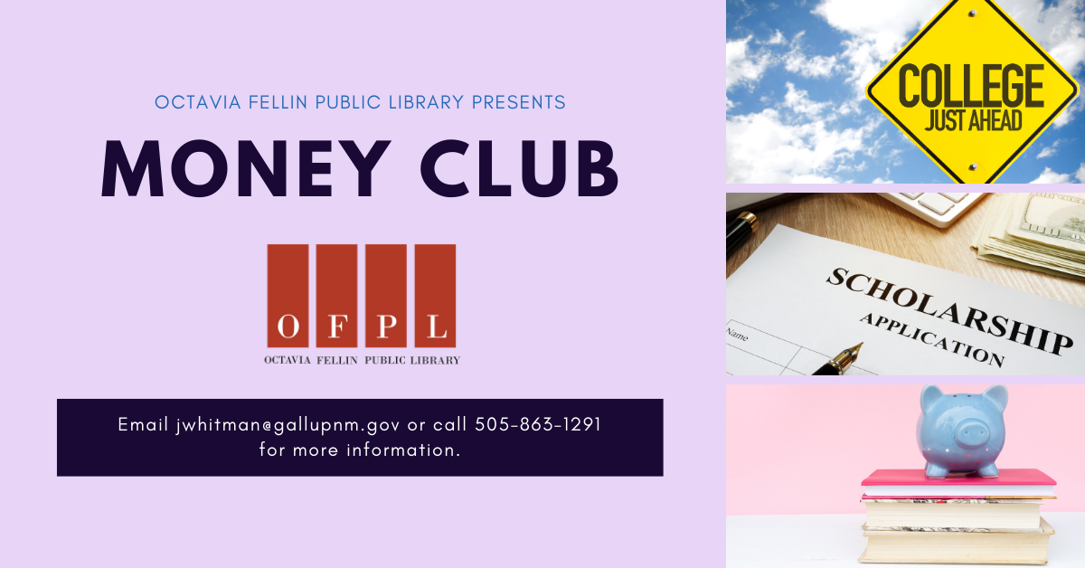 Money Club – December – Octavia Fellin Public Library