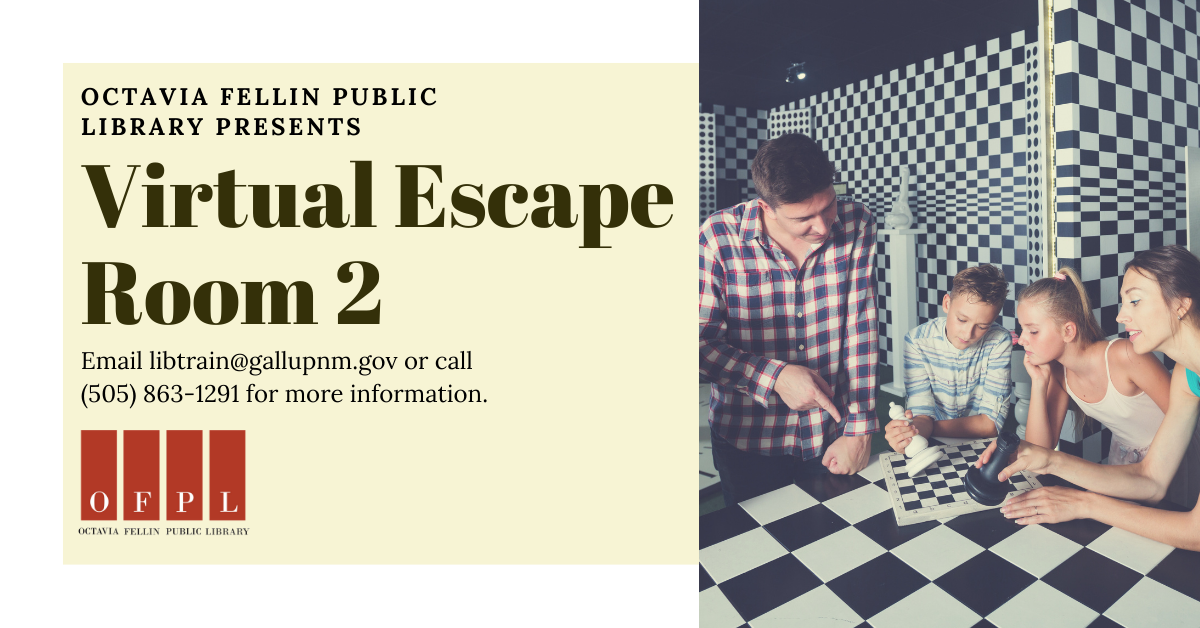 Virtual Escape Room 2 – Octavia Fellin Public Library